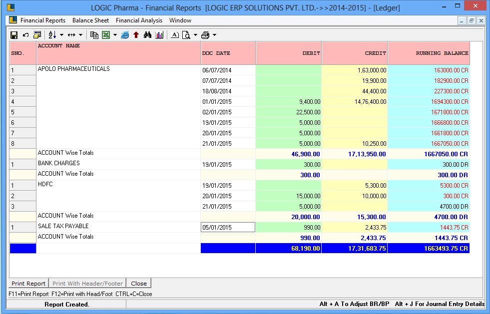 Logic Pharma User Guide