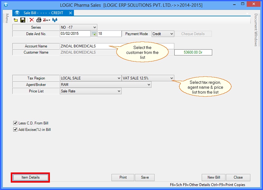 Logic Pharma User Guide