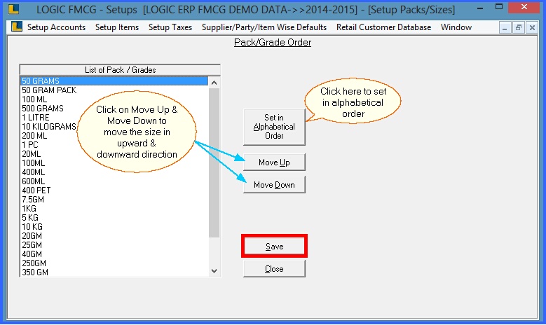 Logic FMCG User Guide