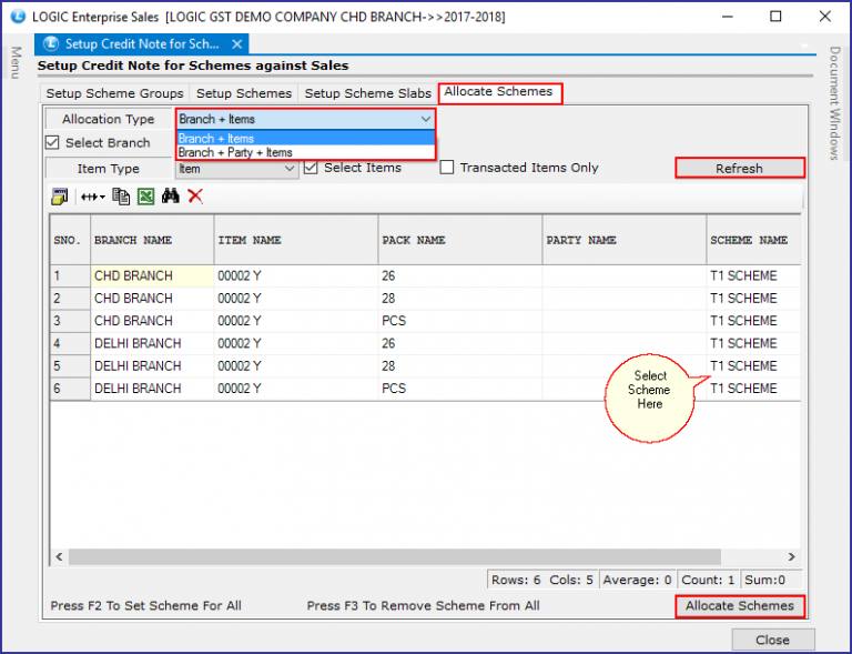 Setup and Generate Credit Note for Scheme against Sale - Blog