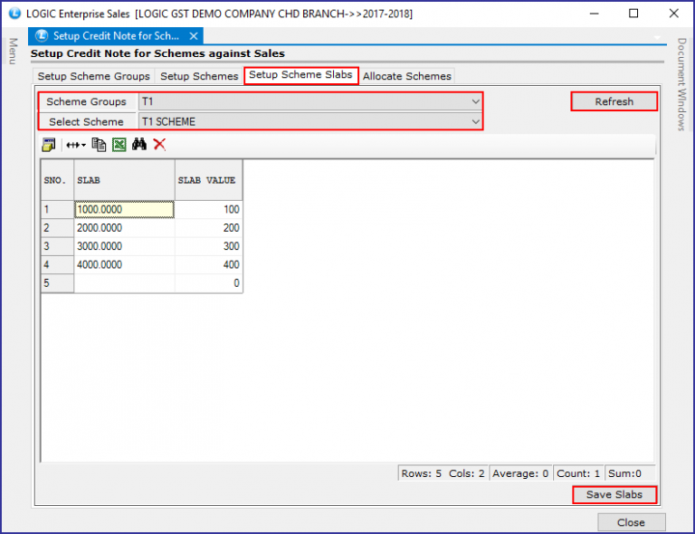 Setup and Generate Credit Note for Scheme against Sale - Blog